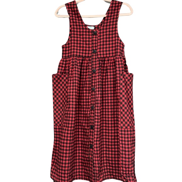 Vintage | Dresses | Vintage Cottontail Originals Checkered Dress 8s90s ...